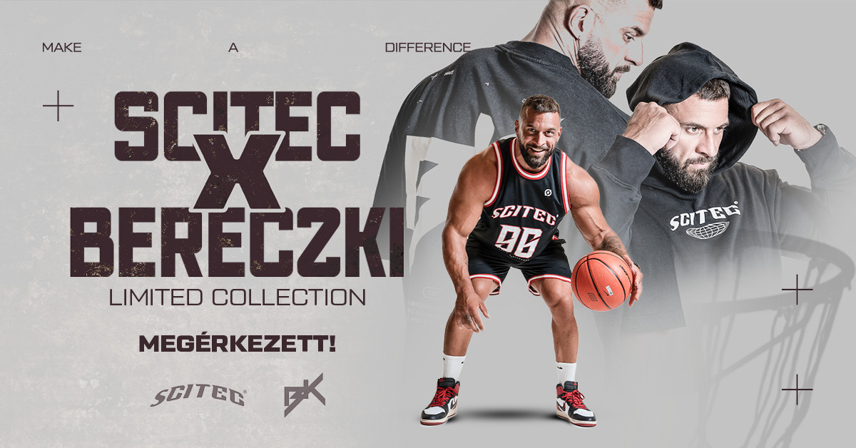 Megérkezett a limitált Scitec x Bereczki kollekció!