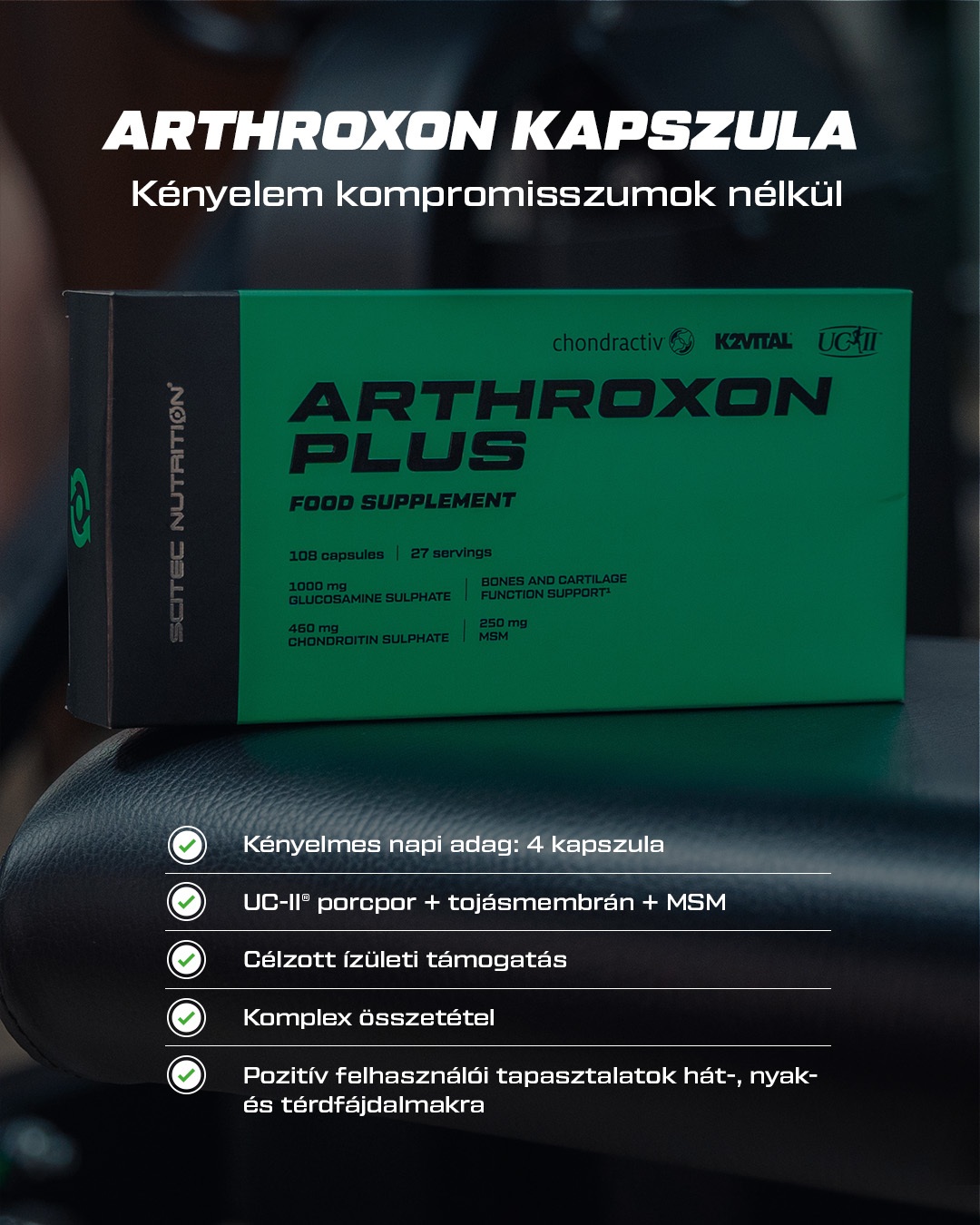 Arthroxon Plus (108 kap.) - Scitec Nutrition